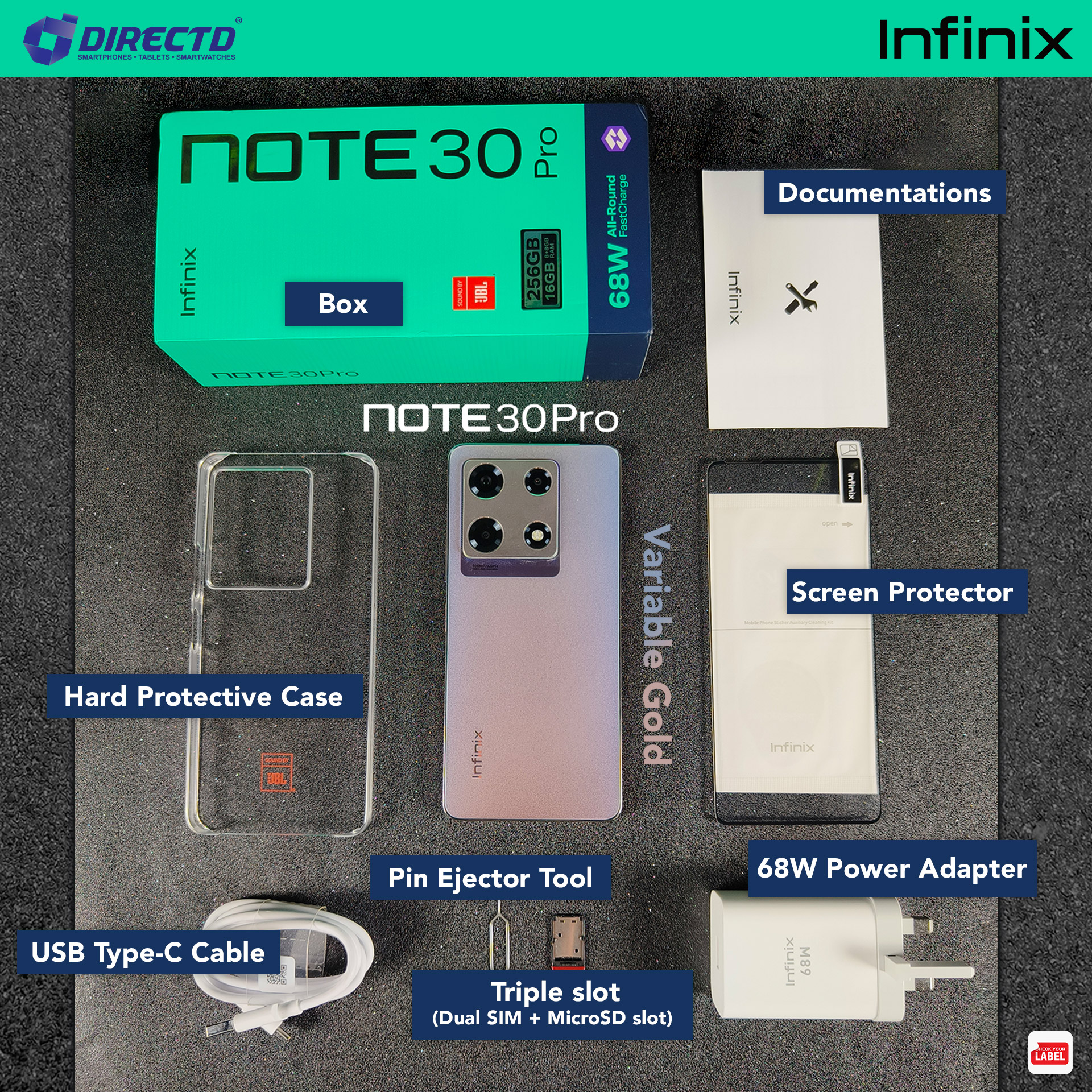 DirectD Retail & Wholesale Sdn. Bhd. - Online Store. Infinix Note 30 ...