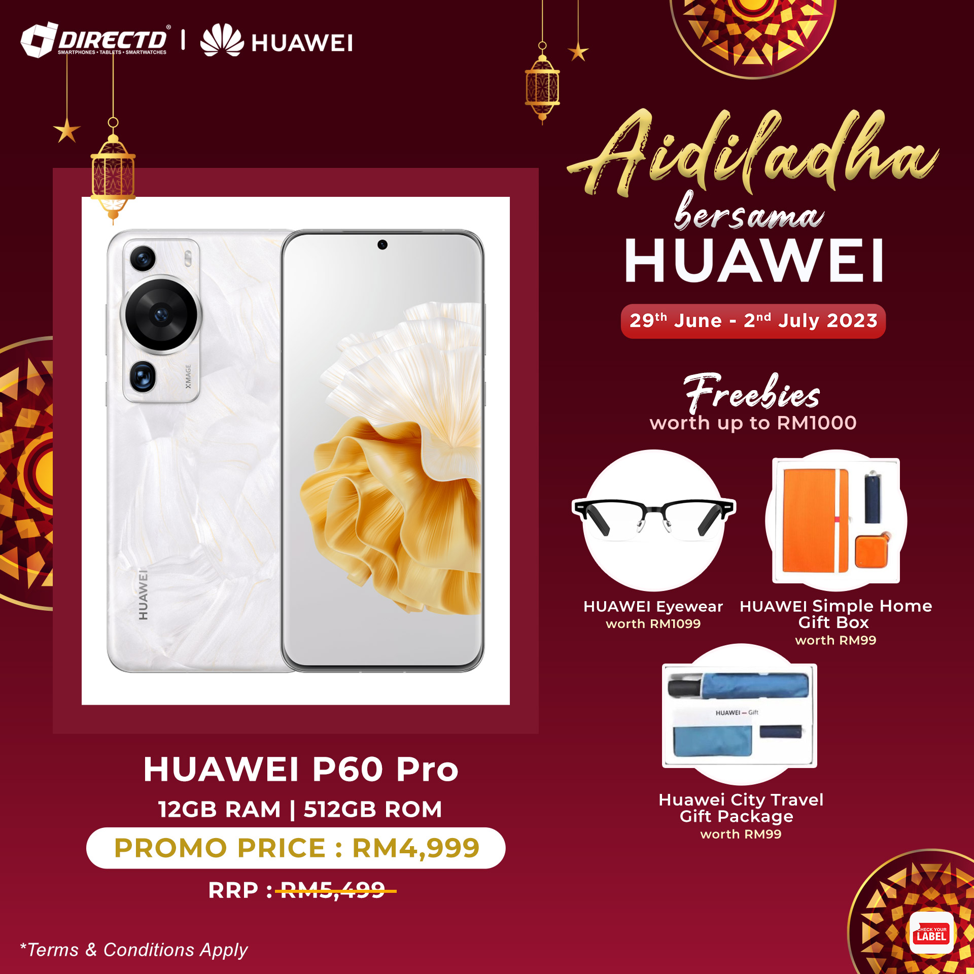 DirectD Retail & Wholesale Sdn. Bhd. - Online Store. [NEW] HUAWEI P60 ...