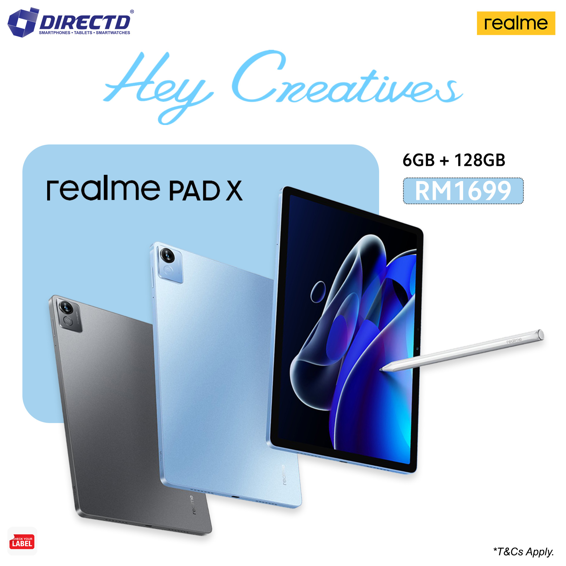 DirectD Retail & Wholesale Sdn. Bhd. - Online Store. realme Pad X 5G ...