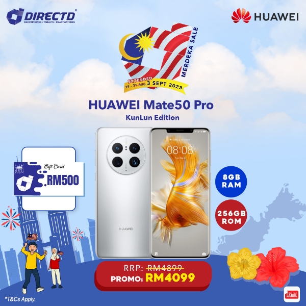 DirectD Retail & Wholesale Sdn. Bhd. - Online Store. HUAWEI Mate50 Pro | Mate 50 Pro | Kunlun ...