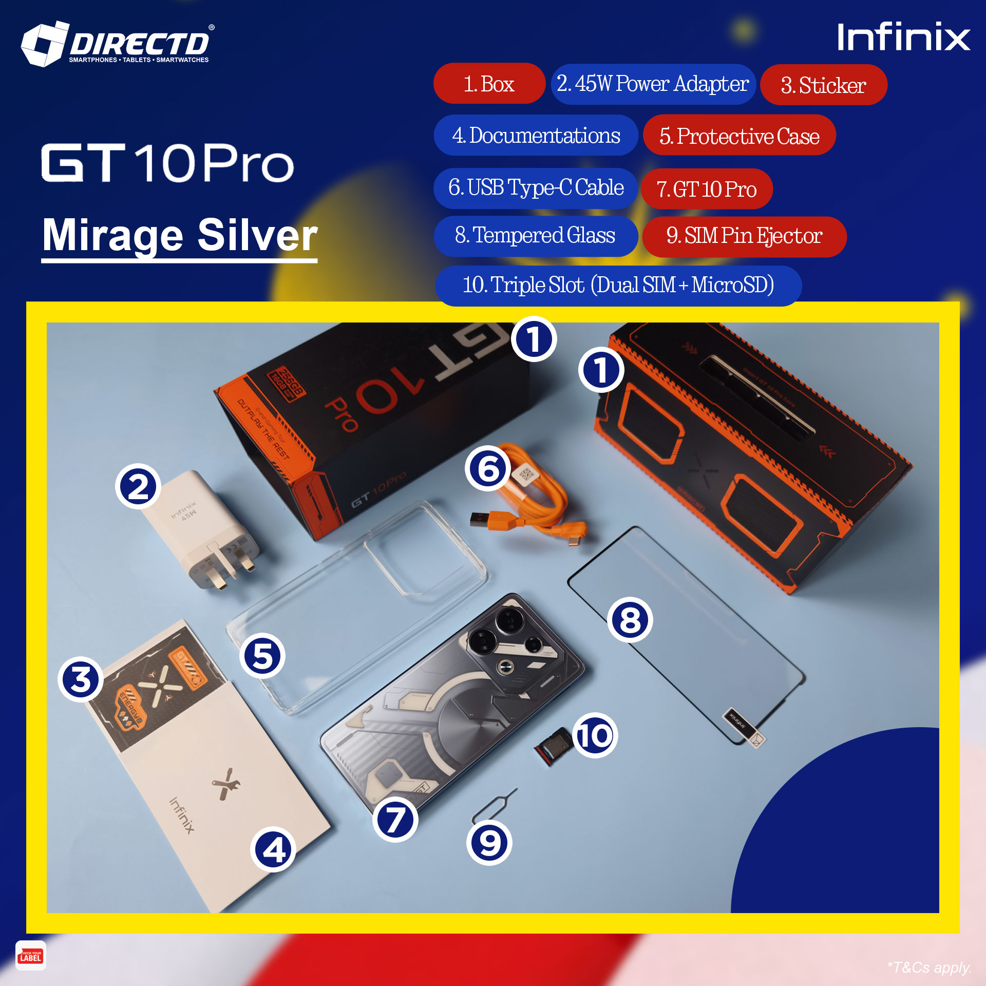 DirectD Retail & Wholesale Sdn. Bhd. - Online Store. Infinix GT 10 Pro ...