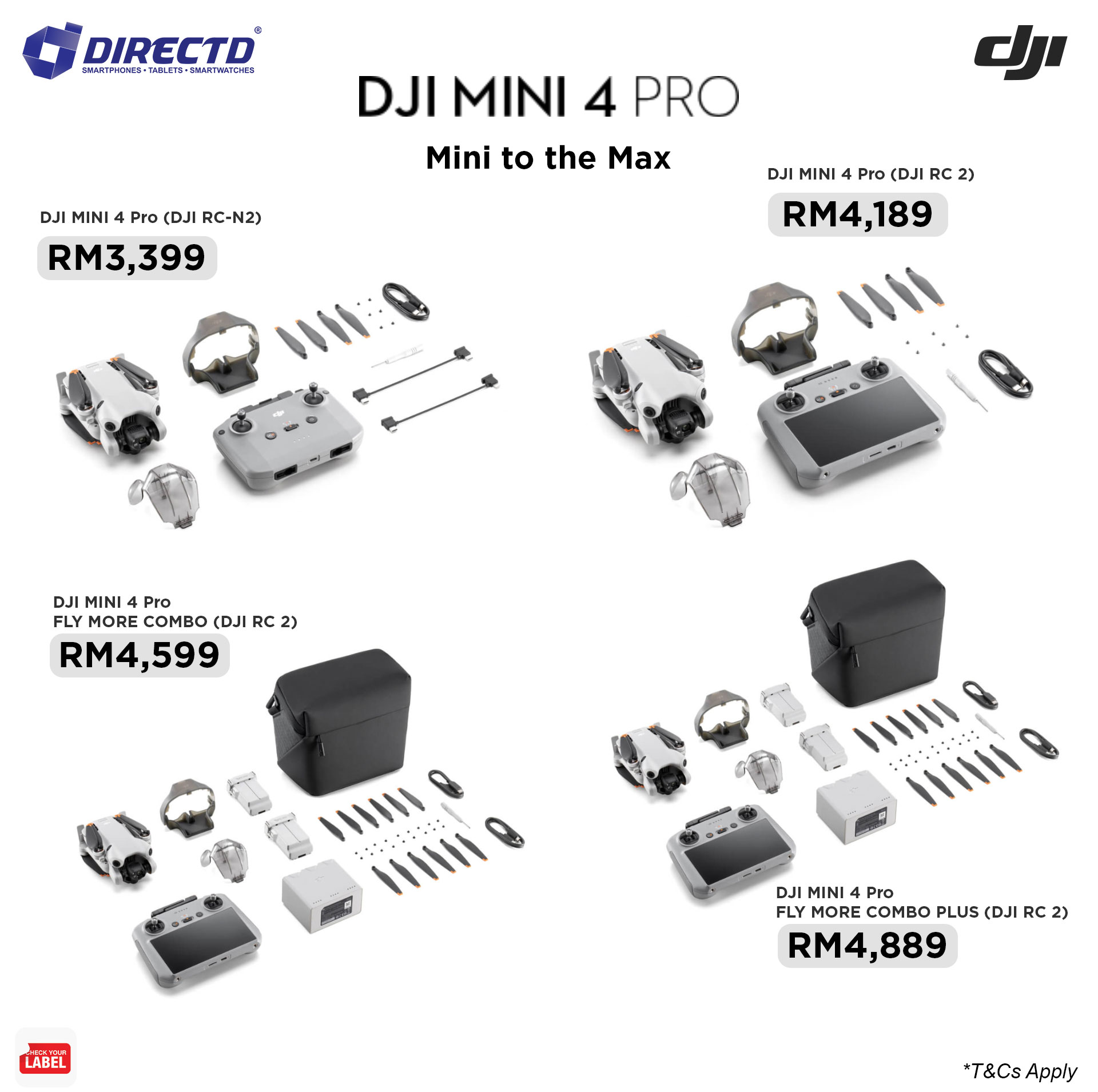 DirectD Retail & Wholesale Sdn. Bhd. - Online Store. DJI Mini 4 Pro ...