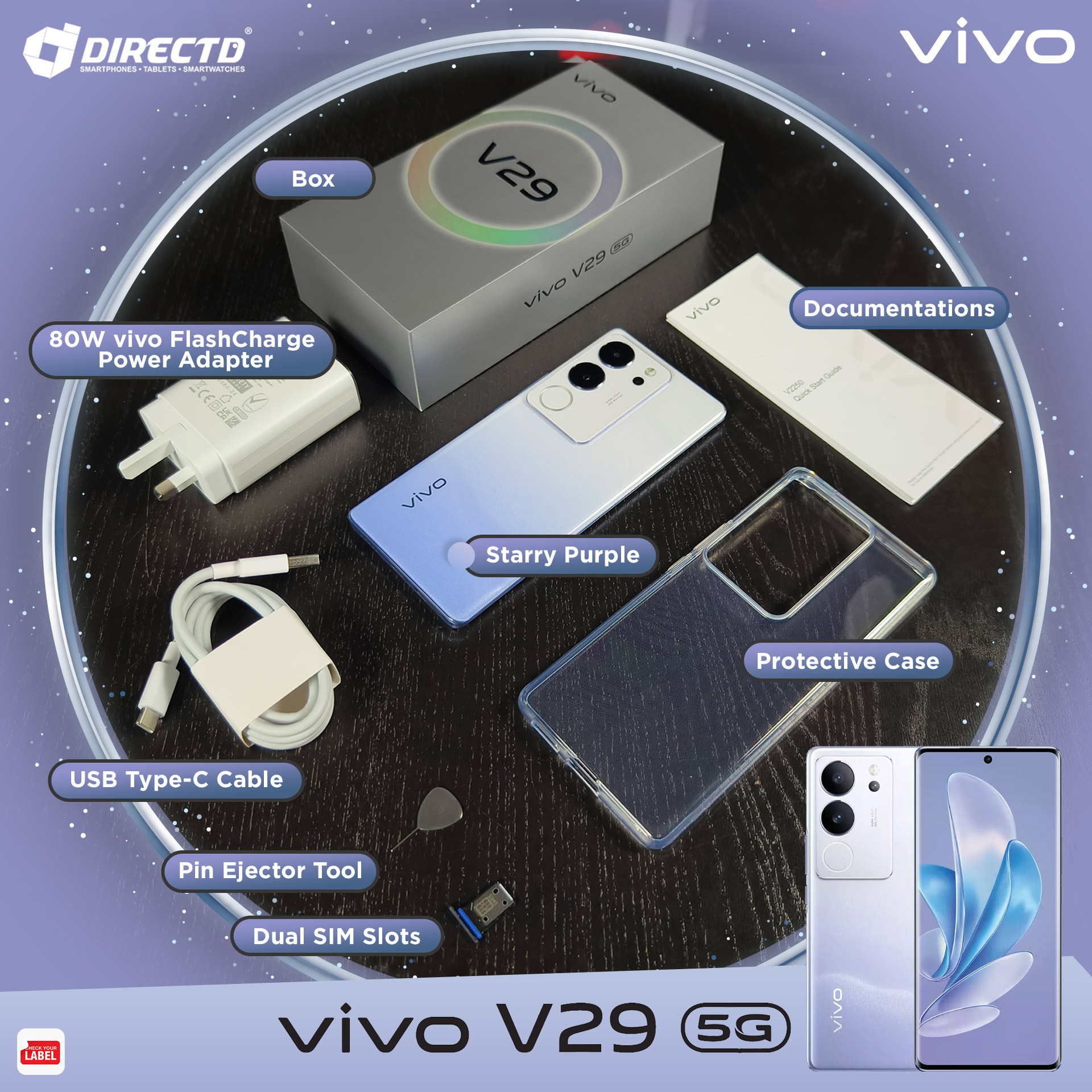DirectD Retail & Wholesale Sdn. Bhd. - Online Store. VIVO V29 5G | CNY ...