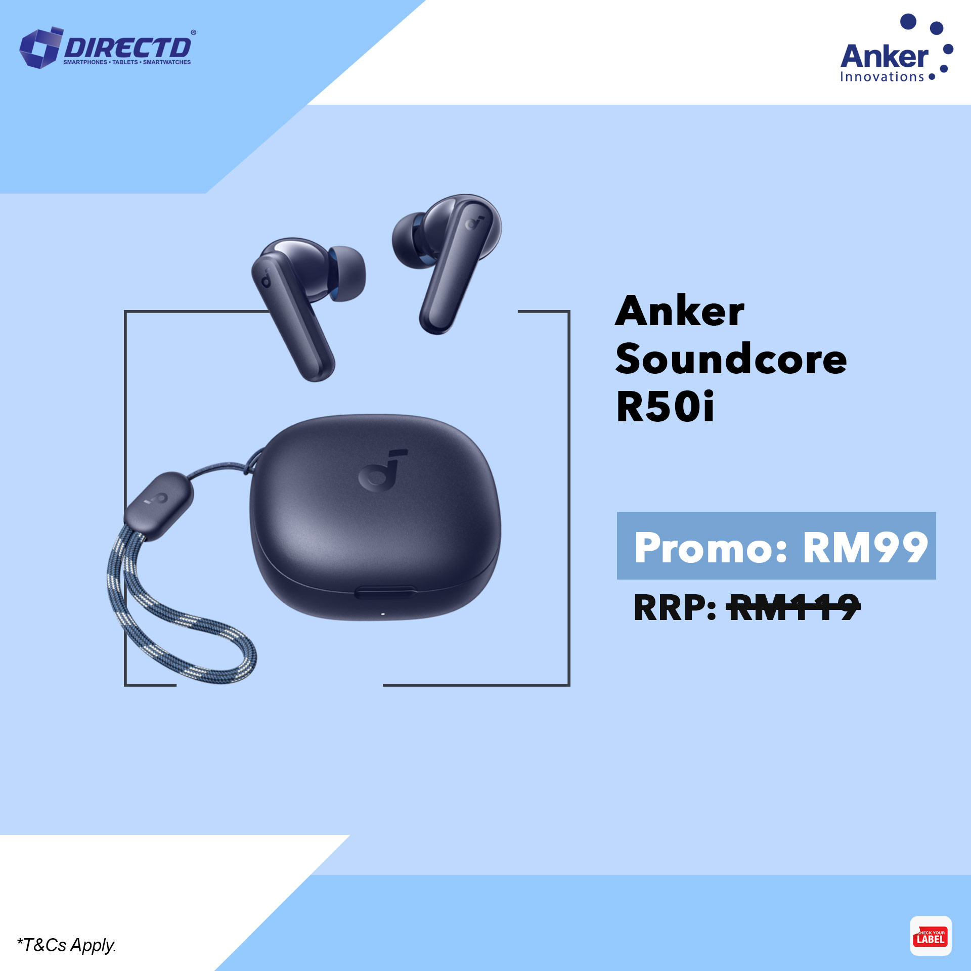 DirectD Retail & Wholesale Sdn. Bhd. - Online Store. Anker Soundcore R50i