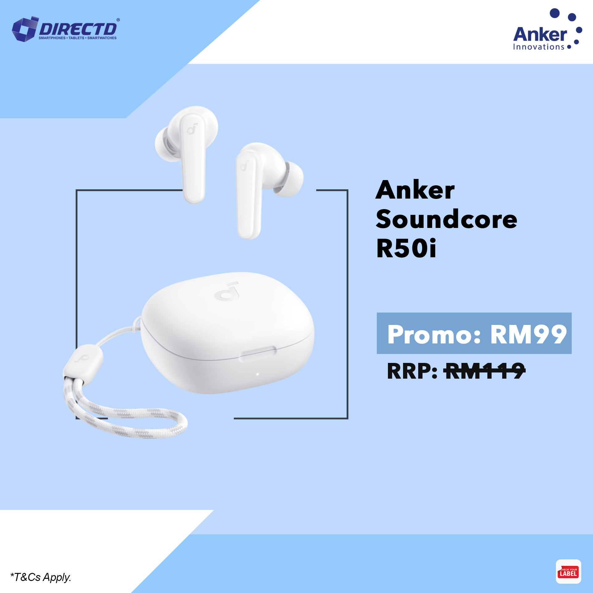 DirectD Retail & Wholesale Sdn. Bhd. - Online Store. Anker Soundcore R50i