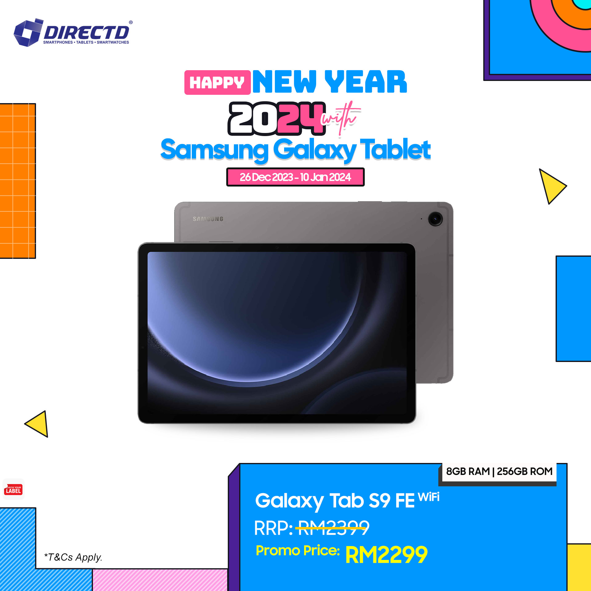 DirectD Retail & Wholesale Sdn. Bhd. - Online Store. Galaxy Tab S9 FE ...