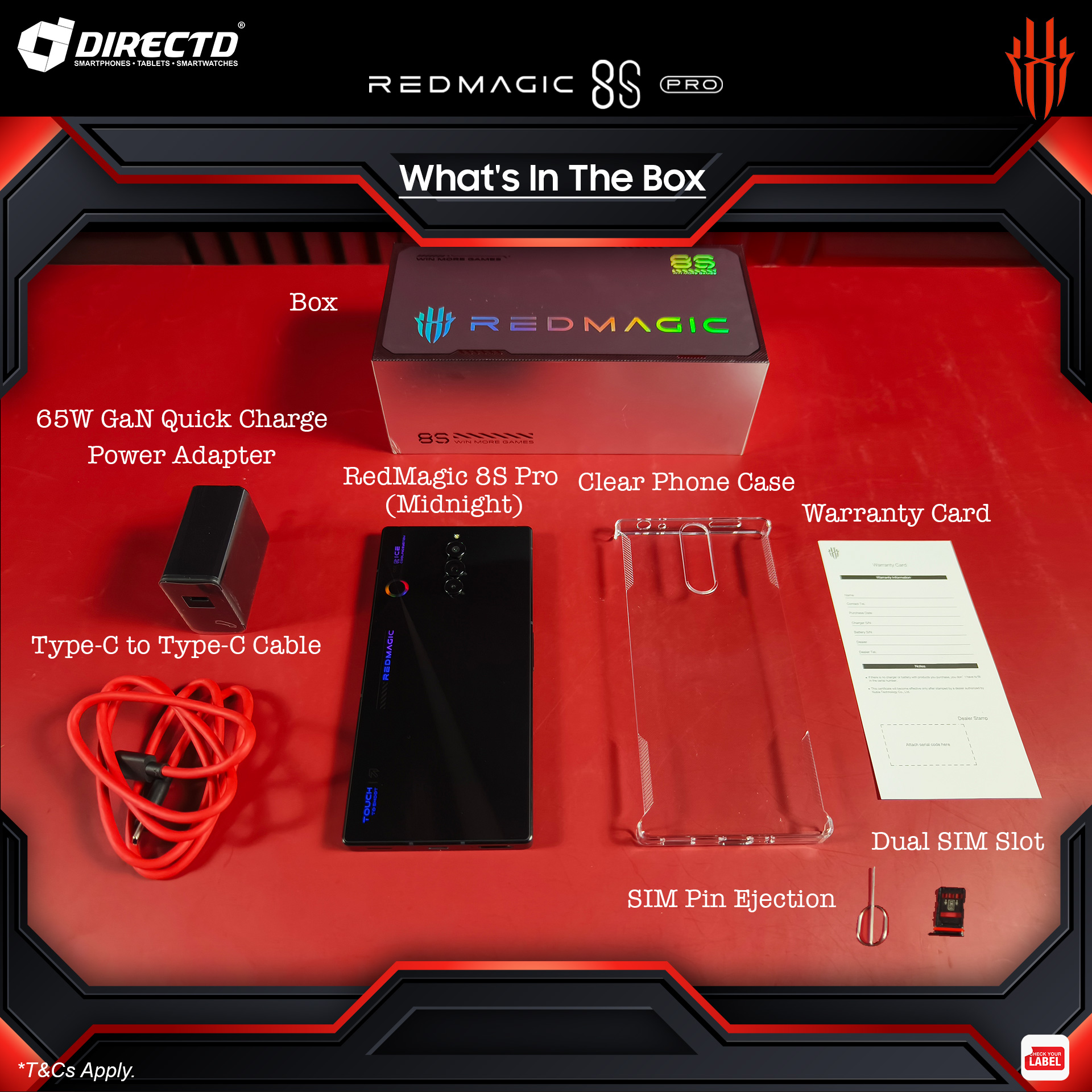 DirectD Retail & Wholesale Sdn. Bhd. - Online Store. REDMAGIC 8S Pro [12GB RAM | 256GB ROM] CNY ...