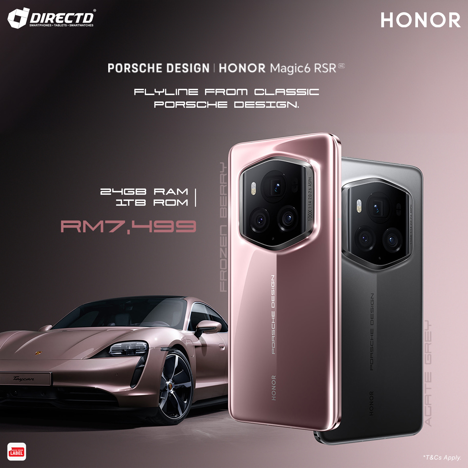 DirectD Retail & Wholesale Sdn. Bhd. - Online Store. PORSCHE DESIGN HONOR Magic6 RSR [24GB RAM ...