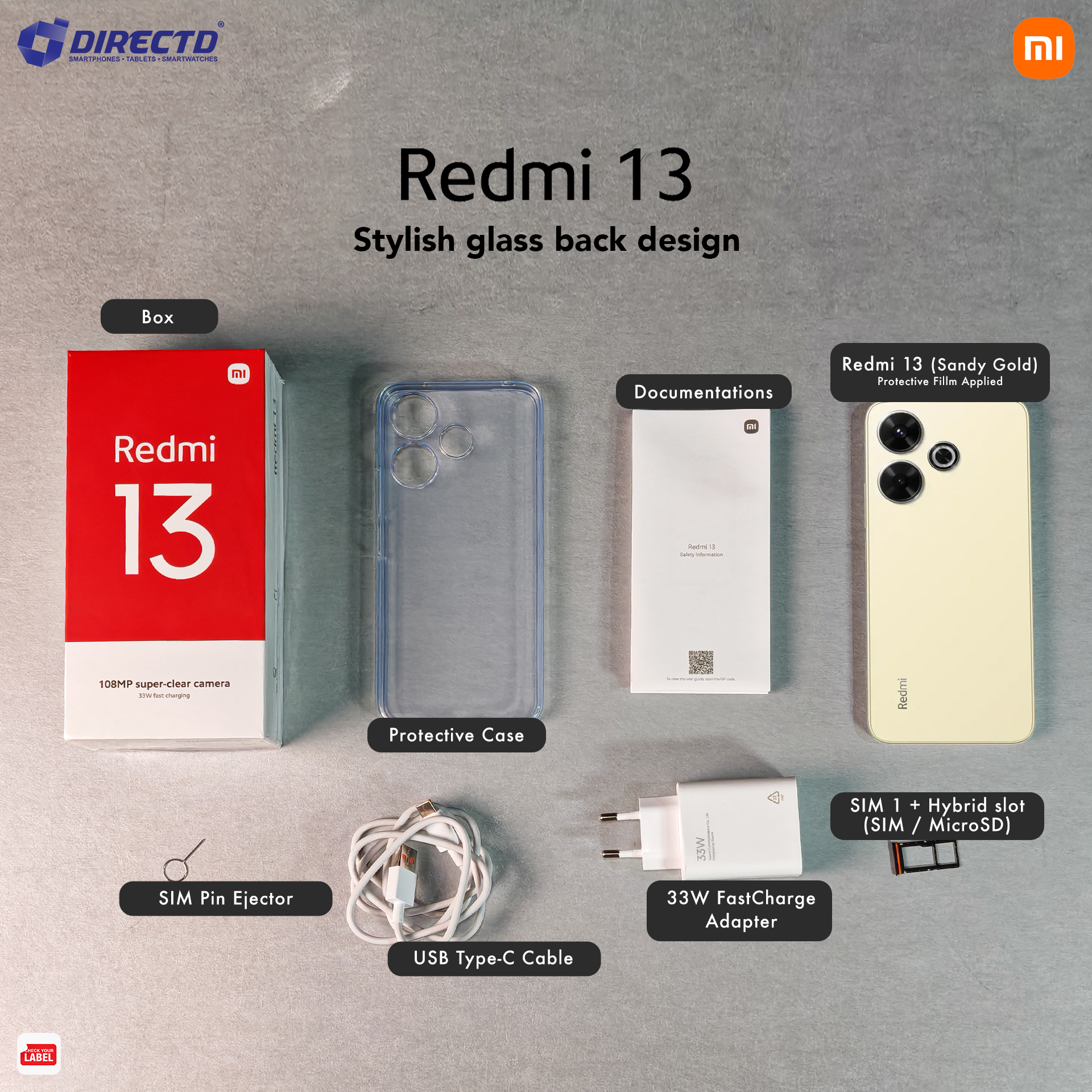 DirectD Retail & Wholesale Sdn. Bhd. - Online Store. Redmi 13 [8GB RAM ...