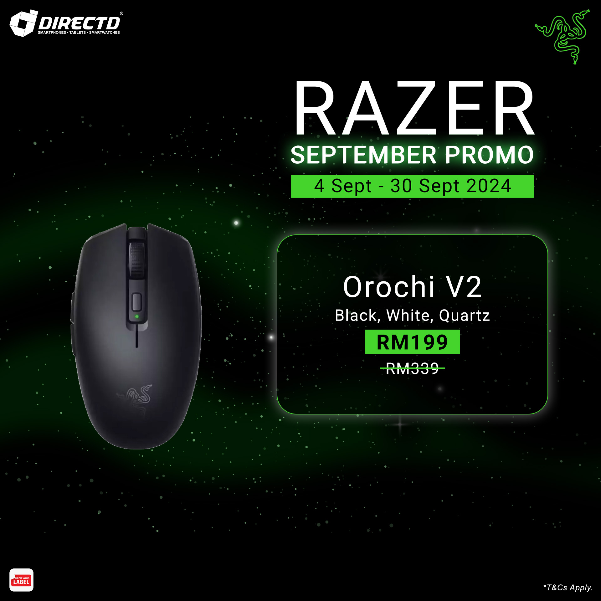 DirectD Retail & Wholesale Sdn. Bhd. - Online Store. Razer Orochi V2