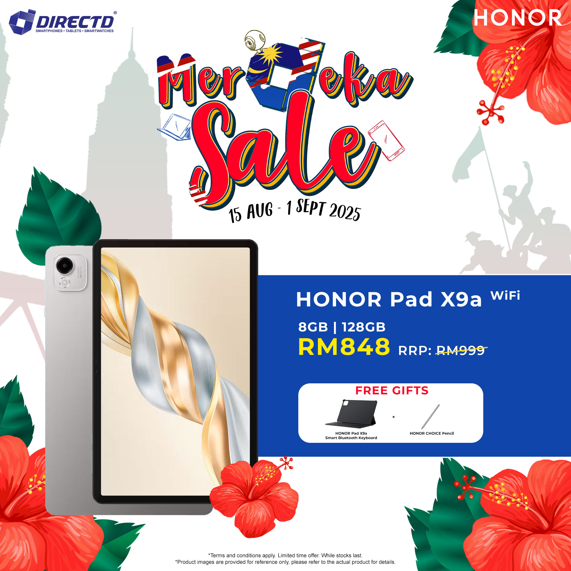 DirectD Retail & Wholesale Sdn. Bhd. - Online Store. HONOR Pad X9a ...