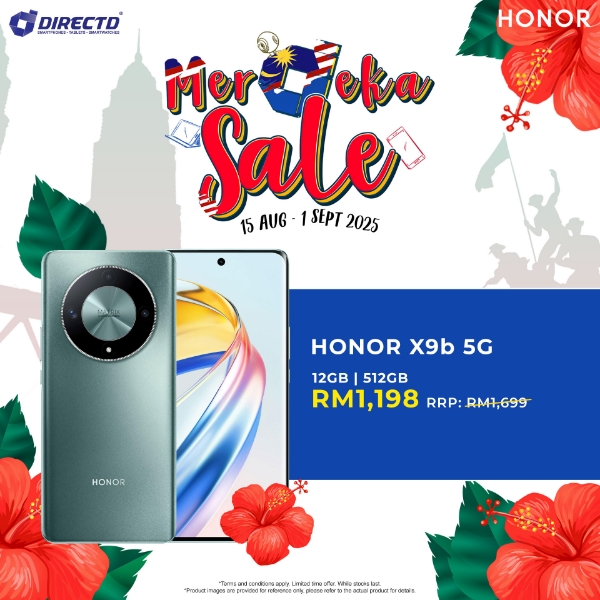 DirectD Retail & Wholesale Sdn. Bhd. - Online Store. [NEW PRICE] HONOR X9b 5G [12GB RAM | 256GB ...