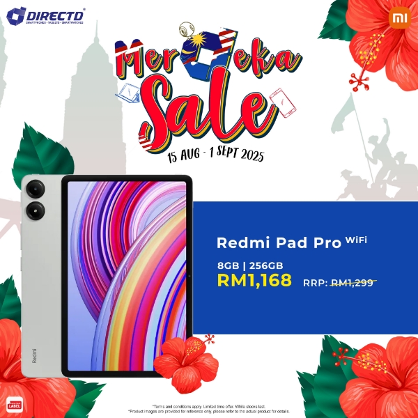 DirectD Retail & Wholesale Sdn. Bhd. - Online Store. Redmi Pad Pro WiFi [8GB RAM | 256GB ROM]