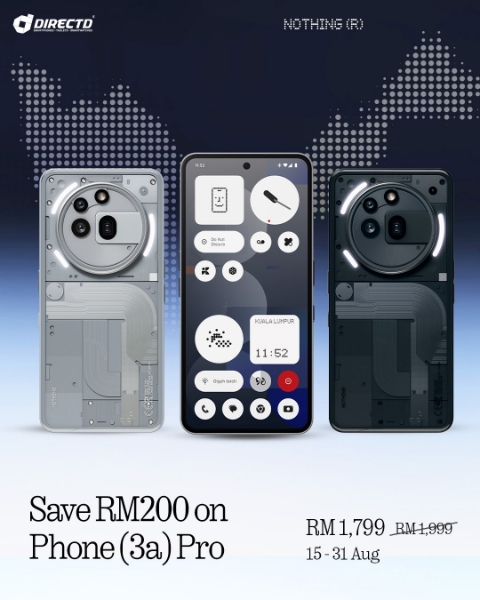 DirectD Retail & Wholesale Sdn. Bhd. - Online Store. Nothing Phone (3a ...