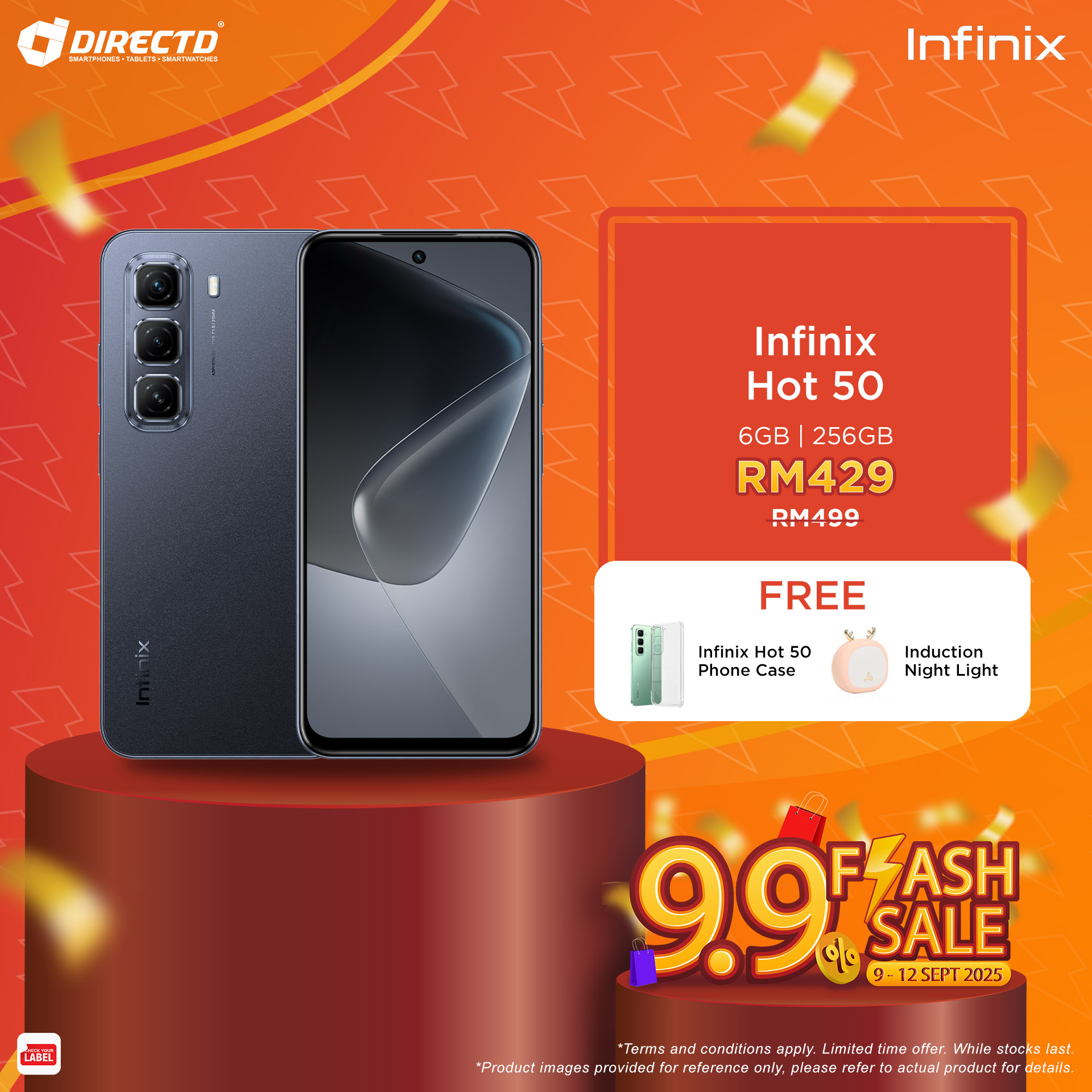 DirectD Retail & Wholesale Sdn. Bhd. - Online Store. Infinix Hot 50 [4G ...