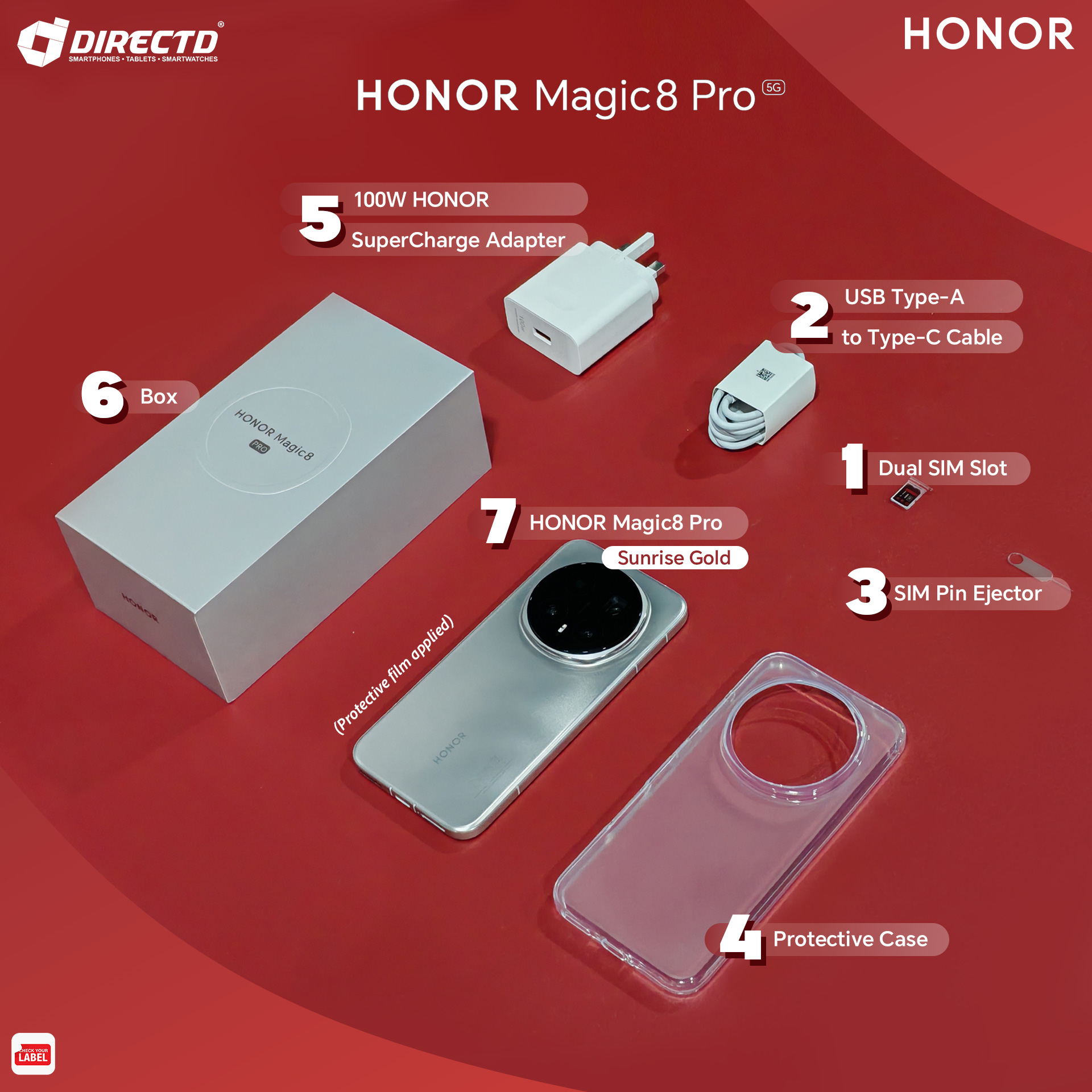 DirectD Retail & Wholesale Sdn. Bhd. - Online Store. HONOR Magic8 Pro [512GB | 1TB] Available Now