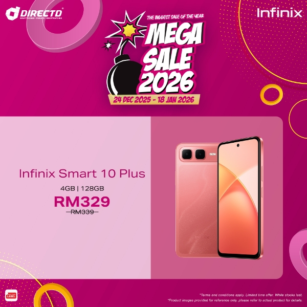 DirectD Retail & Wholesale Sdn. Bhd. - Online Store. Infinix Smart 10 ...