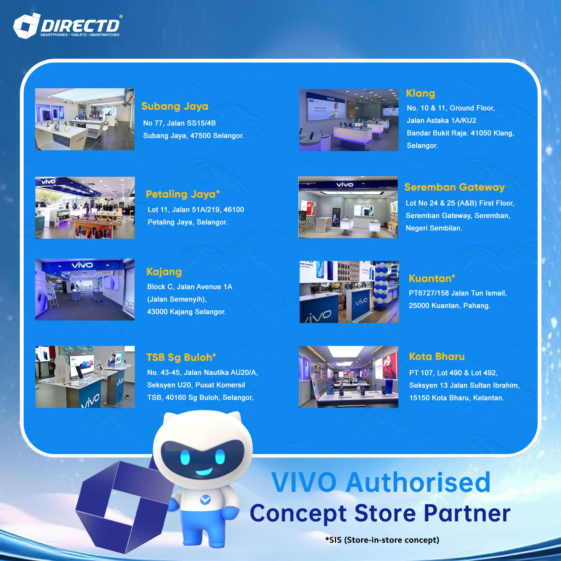 DirectD Retail & Wholesale Sdn. Bhd. - Online Store. VIVO